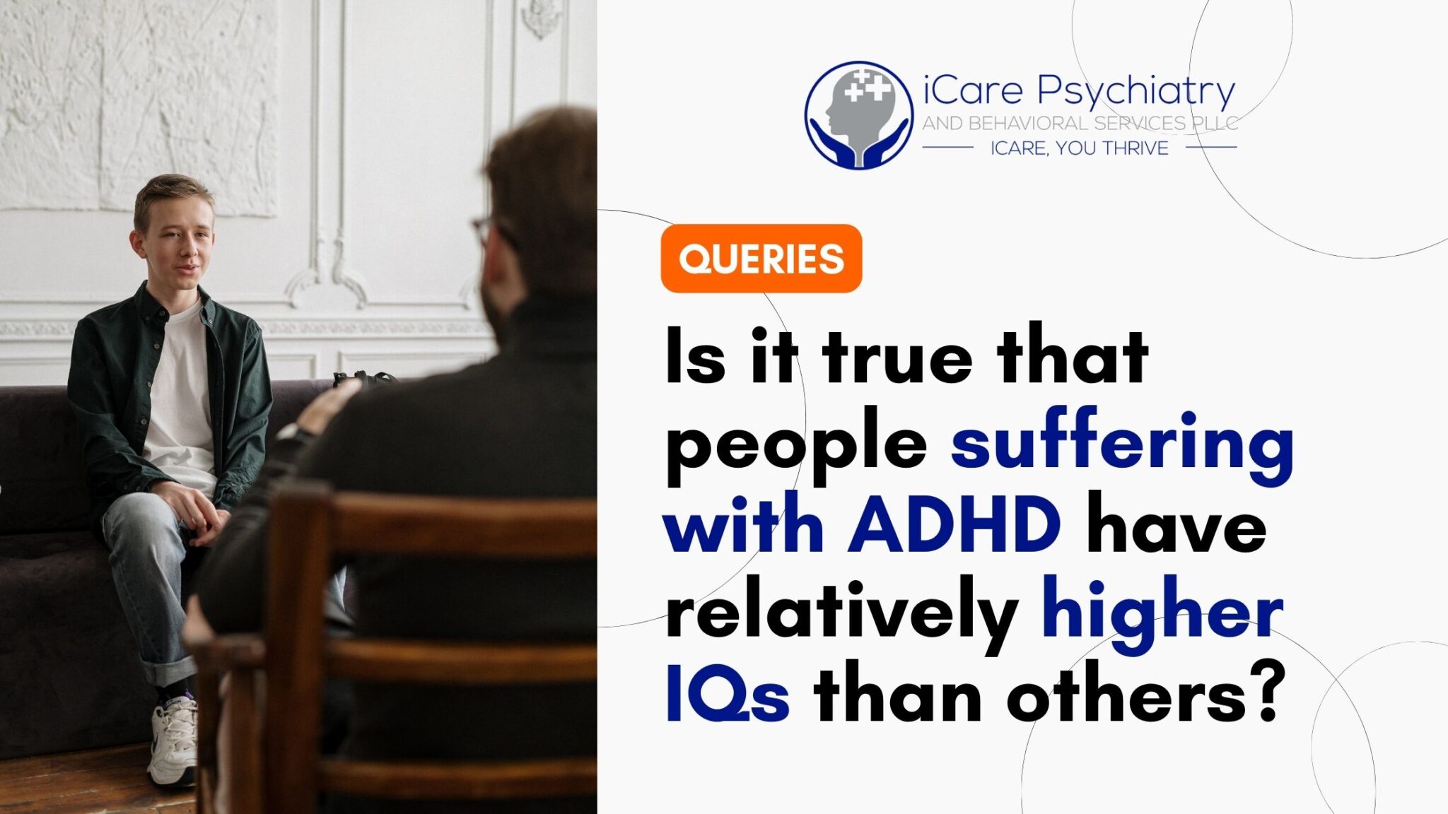 Is it true that people suffering with ADHD have relatively higher IQs than others? - iCare ...