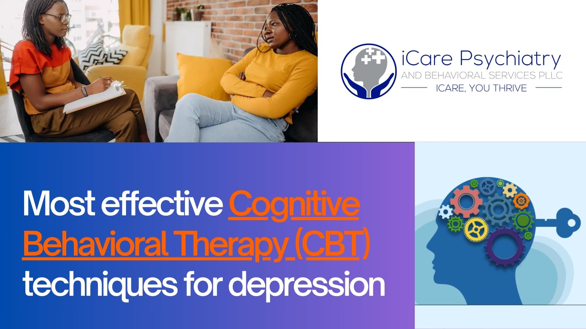 What are the most effective CBT techniques for depression? - iCare ...